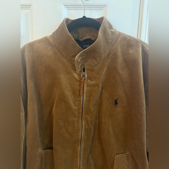 Polo Ralph Lauren | Jackets & Coats | Polo Ralph Lauren Barracuda Corduroy Brown Bomber Jacket ...
